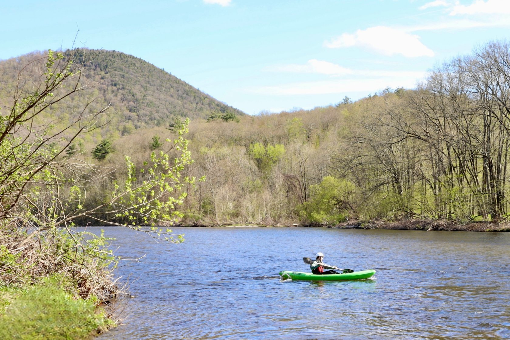 Guided River Kayaking Down the Deerfield River